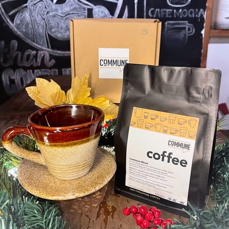 COMMUNE CUP & SAUCER SET - (1) Commune Cup & Saucer Set + (1) 250g ...
